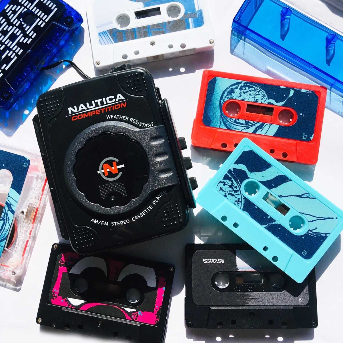 CORNER PRINTING | カセットテープ用 ラベルステッカー (品番CASS-LABEL)